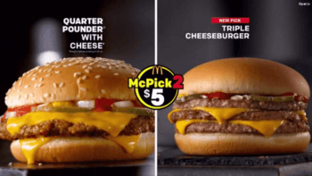 McDonald's McPick 2 for $5 Menu Deal - ValueGrub